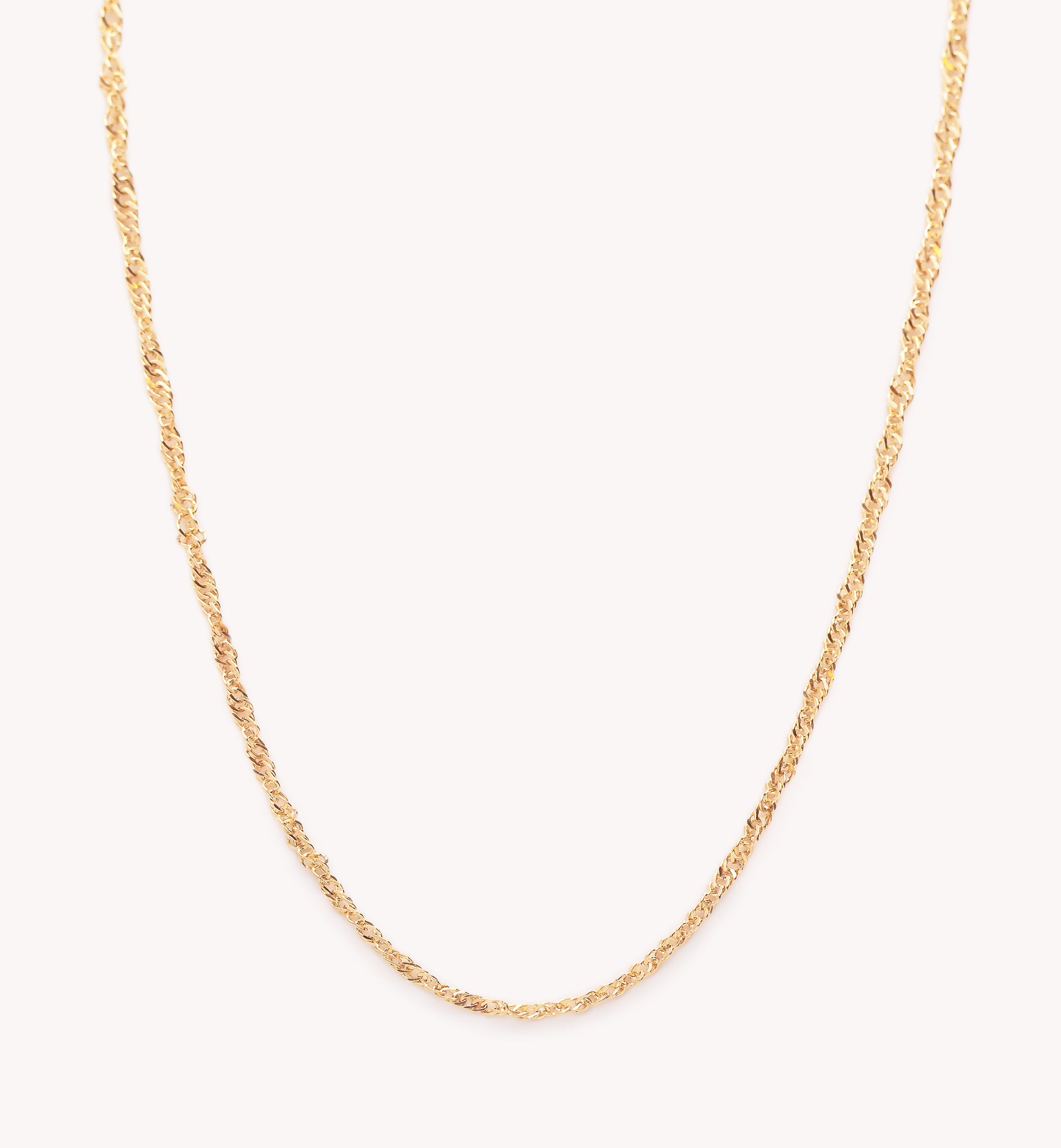 Hannah Twist Chain Necklace