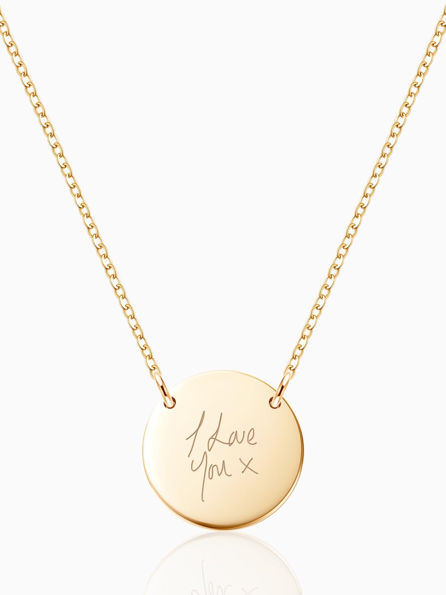 Ruby Medium Handwriting Necklace